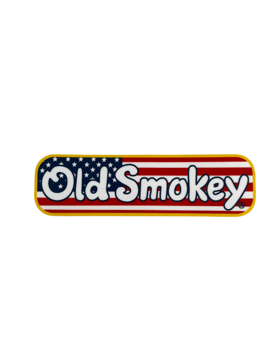Old Smokey Logo Sticker – Old Smokey Products Company