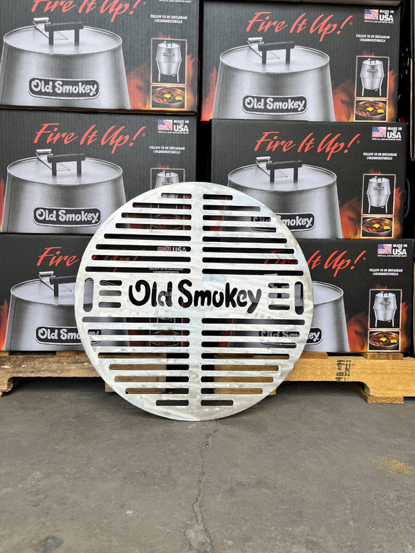 The Mack Daddy Stainless Steel Charcoal Grill Grate – Old Smokey ...